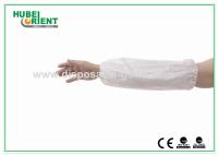 China PE Oversleeves Disposable Arm Sleeves Waterproof 18 Inches For Prevent Pollution for sale
