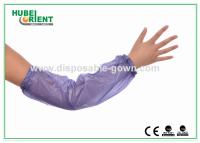 China 18 Inch Waterproof Durable PE Disposable Arm Sleeves / Over Sleeves for sale