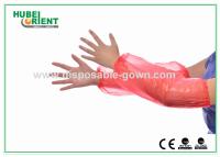 China Free Size Disposable PE Oversleeves For Protecting Arm for sale