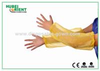 China Free Size Disposable PE Oversleeves For Protecting Arm for sale
