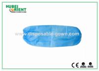 China Waterproof Polyethylene Plastic Disposable Oversleeves/Free Size Colorful PE Arm Sleeves for sale