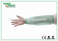 China PE Waterproof Disposable Use 16 Or 18 Inch PE Arm Sleeves For Food Industry/Restaurant for sale