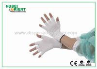 China 100% Soft Nylon Disposable Half Gloves For Women Anti Vibration for sale