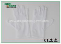China OEM Disposable Nylon Gloves For Clean Room 40D White Color for sale