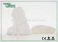 China 80g/m2 PP CPE Disposable Boot Covers With PVC Sole for sale