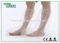 China Factory Transparent PE Plastic Boot Cover Disposable Lightweight Waterproof for sale
