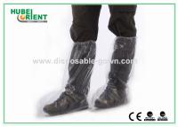 China Factory Transparent PE Plastic Boot Cover Disposable Lightweight Waterproof for sale