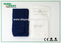 China Eco-Friendly Waterproof Disposable Surgical Gowns With Knitted Wrist For Hospital Use for sale