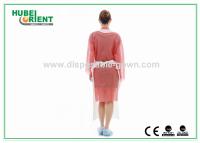 China Oil Prevention 0.08mm Disposable Polyethene Apron for sale