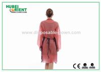 China Antibacterial 40gsm Polypropylene Nonwoven Single Use Apron for sale