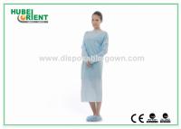 China Waterproof Colored Protective Coveralls Disposable With Thumb Loop For Medical Envirnment for sale