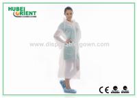 China Polythene White / Transparent Disposable Raincoats For Women In Factory or workshop use for sale