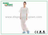 China CE MDR Waterproof SMS medical pajamas For Hospital for sale