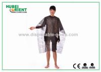 China OEM Nonwoven Disposable cape for Hair Dressing 20gsm to 50gsm for sale