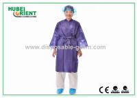 China Female Beauty Coat Disposable Kimono Robe Dark Blue 100 x 140 cm for sale