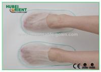 China White Nonwoven Disposable Spa Slippers Lightweight Latex Free for sale