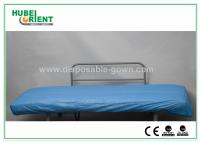 China Breathable CPE  Disposable Bed Protectors Hospital Bedding Cover To Prevent Cross Infection for sale