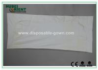 China White Polypropylene / PVC Dead Disposable Body Bags For Hospital , Light Weight for sale