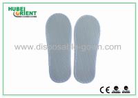 China Eco Friendly Comfortable Disposable House Slippers Nonwoven / EVA for sale