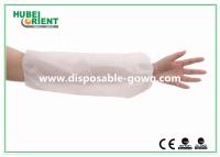 China Non Woven Disposable Oversleeves With Double Elastic for sale