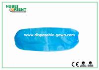 China Light-Weight White PP+PE waterproof Disposable Arm Covers For Household for sale