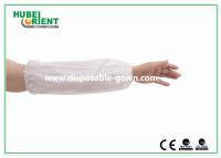 China Heat Resistant Long PE Disposable Sleeve Protectors Breatheable for sale