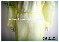 China CE MDR Nonwoven Disposable Medical Isolation Gown For Hospital for sale