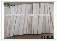 China Surgical / Medical Hospital Disposable Products Wooden Tongue Depressor , 15*1.8cm for sale