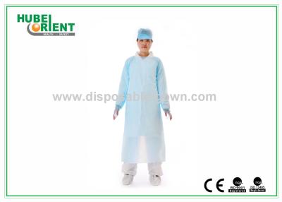 China 120x190cm 135x205cm Polythene Disposable Protective Gown for sale