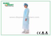 China 120x190cm 135x205cm Polythene Disposable Protective Gown for sale