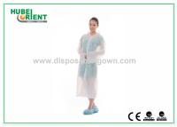 China Polythene Disposable use Protective Suits/PE White Raincoat Poncho for Factory visit for sale
