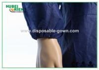 China Dust-Proof And Breathable White Disposable Coveralls With Hood / Feetcover For Protect Body for sale