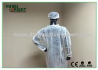 China Non-Woven Adult Version/MP Material Disposable Lab Coats Protective Lab Coat for sale