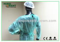 China Single Use Medical SMS Isolation Gown With Long Sleeves for sale