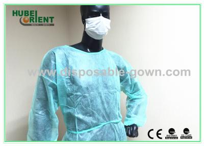 China Light-Weight Surgical Disposable Protective Isoaltion Gown Gowns with elastic wrist for medical environment for sale