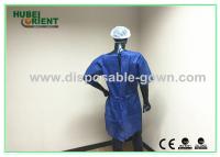 China One Time Use 45g/m2 Nonwoven Medical Patient Gown Without Sleeves for sale
