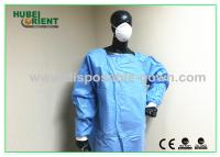 China Anti Apray Non Textile Disposable Medical Protective Clothing/disposable use surgical gown for sale