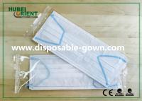 China Professional Disposable White Clean Room PU Band Face Mask for Industry for sale