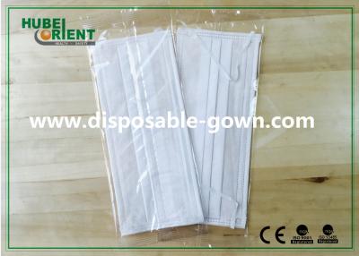 China Professional Disposable White Clean Room PU Band Face Mask for Industry for sale