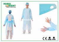 China Lightweight Non Stimulating Protective Disposable CPE Gown for sale