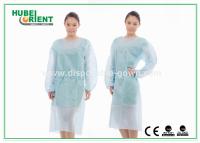 China SMS Disposable Medical Isolation Gown With Long Sleeves for sale