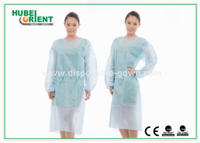 China SMS Disposable Medical Isolation Gown With Long Sleeves for sale