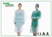 China Medical Long Sleeve Disposable Gowns For Hospital for sale