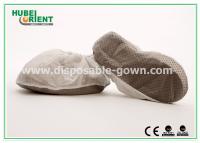 China Professional Durable Functional Non-Woven Shoe Cover With PVC Dots for disposable use for sale