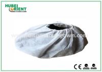 China Professional Durable Functional Non-Woven Shoe Cover With PVC Dots for disposable use for sale