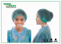 China Economical-Friendly Non-Woven Disposable Mob Cap With Double Elastic For Prvent Dust for sale