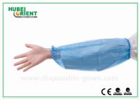 China Various Color Waterproof Disposable PE Oversleeves For Protect Arm And Prevent Pollution for sale