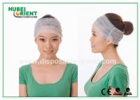 China OEM Four Elastics Disposable Nonwoven Hair Band For Hairdressing Salon for sale