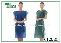 China Anti Static PP Material Disposable Isolation Gowns Without Sleeves for sale
