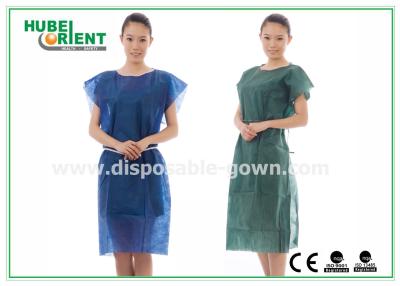 China Anti Static PP Material Disposable Isolation Gowns Without Sleeves for sale